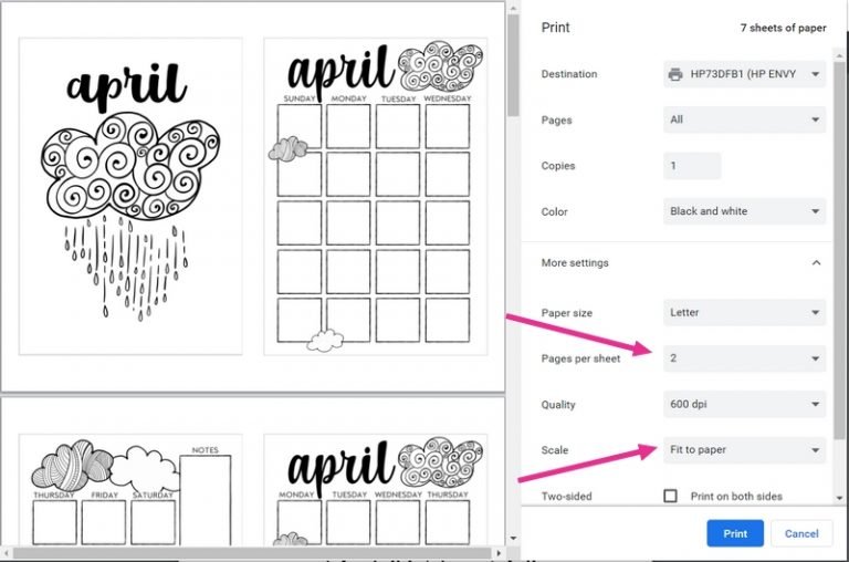 Printable July Journal Pages - Daisy Theme ⋆ The Petite Planner