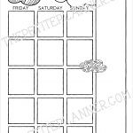 PRINTABLE April Bullet Journal Set Up (Cloud Theme ⋆ The Petite Planner
