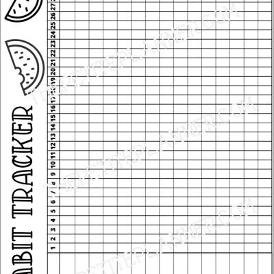 Printable June Journal Theme - Watermelon Theme ⋆ The Petite Planner