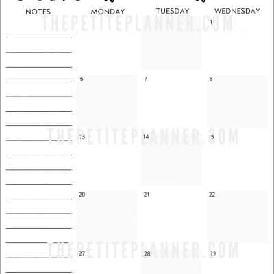 Printable July Journal Pages - Daisy Theme ⋆ The Petite Planner