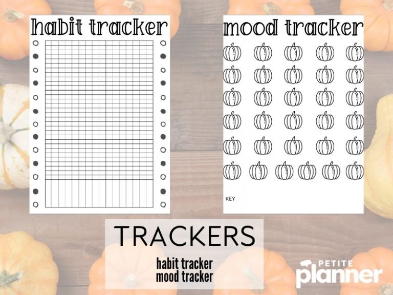 Printable OCTOBER Bullet Journal Theme (Pumpkins!)