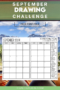 SEPTEMBER Doodle Challenge w/ FREE Printable!