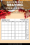 Try it! November Doodle Challenge with FREE Printable!