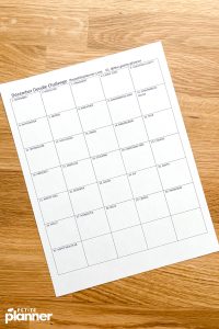 DECEMBER Doodle Challenge (with FREE Printable!)