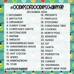DECEMBER Doodle Challenge (with FREE Printable!)