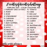 February Drawing a Day Challenge with FREE Printable! Get Creative!