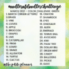 March Drawing Challenge 2021 - Color GREEN Theme with Printable!