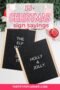 150+ Christmas Sign Sayings for Letter Boards/Chalk Boards (w/ printable)