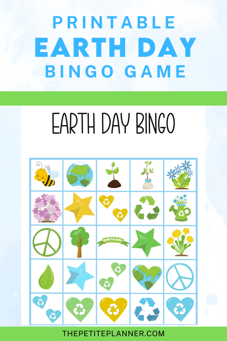 Free Earth Day Printables for Kids
