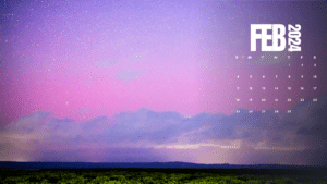 Free February Wallpaper for Desktop & Phones!