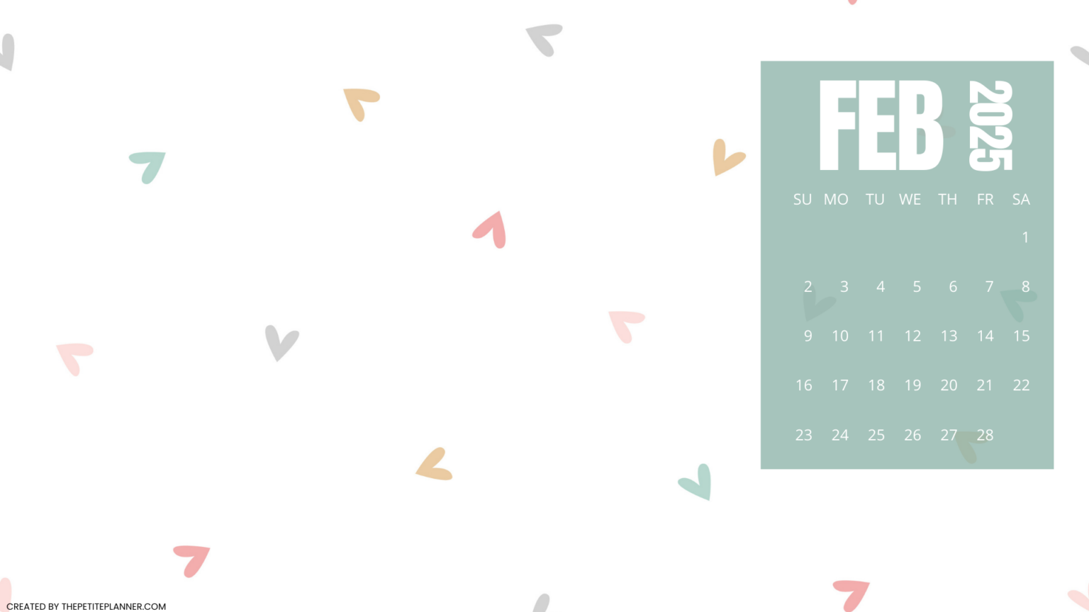 Free February Wallpaper for Desktop