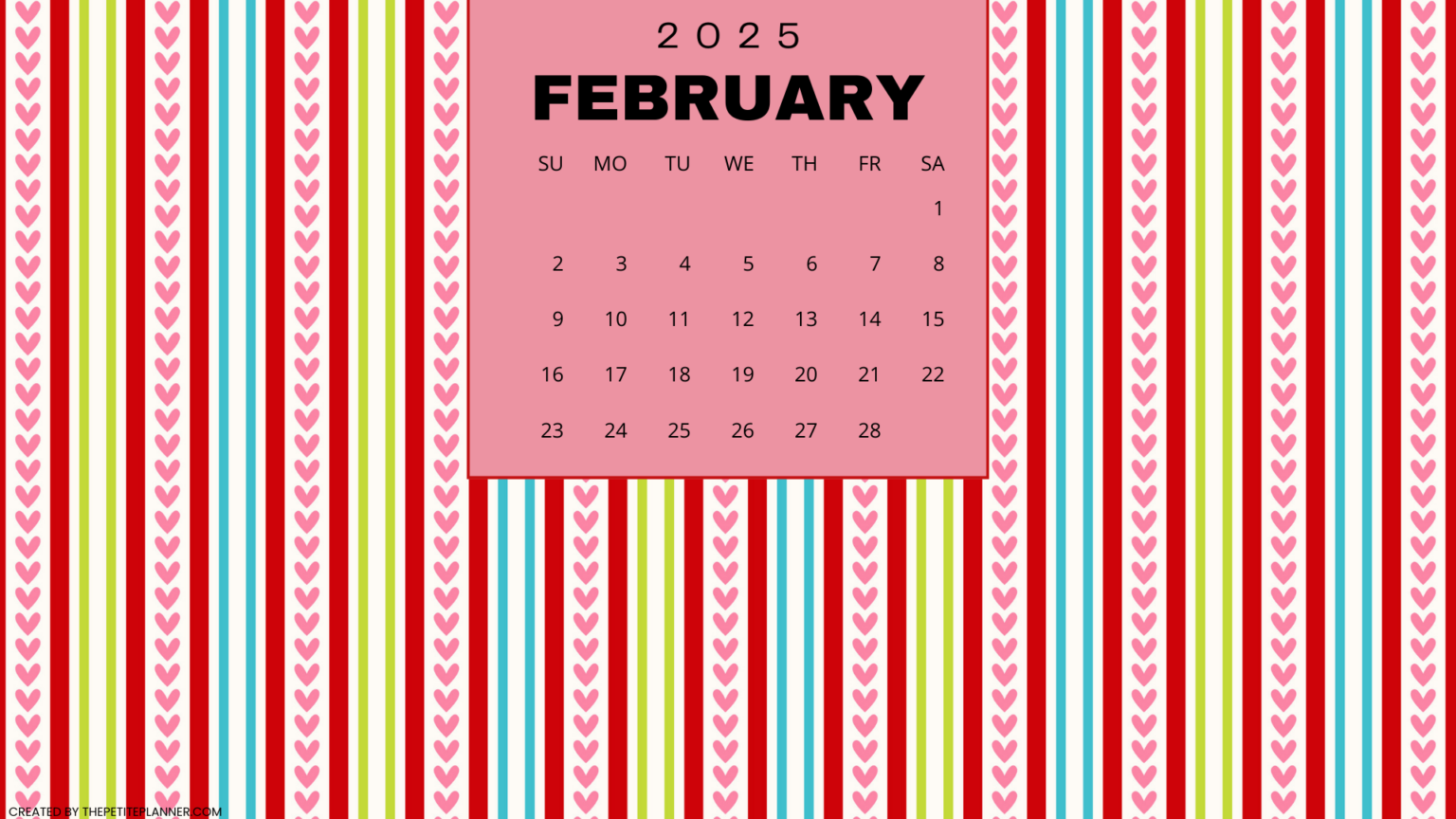 Free February Wallpaper for Desktop