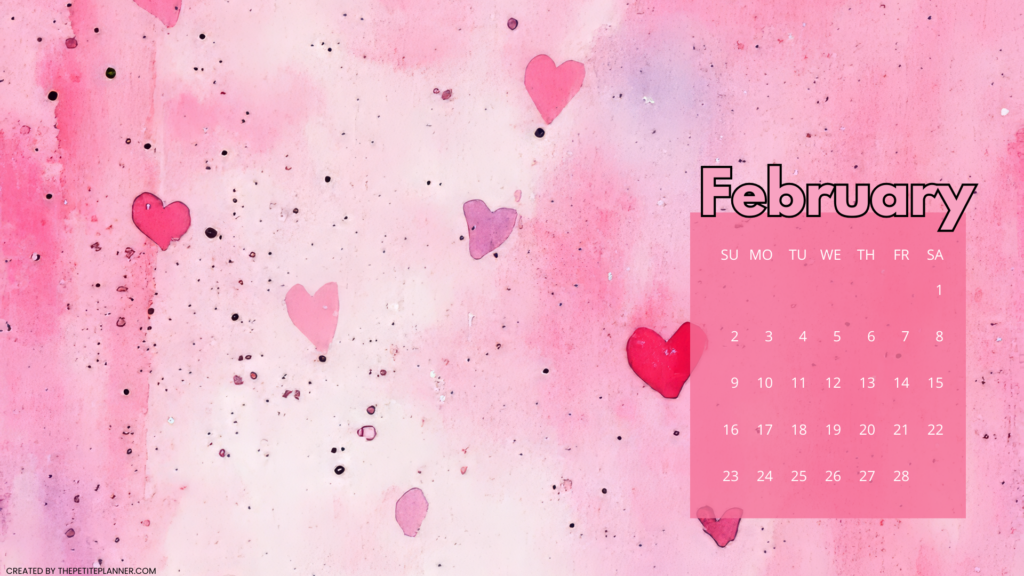 Free February Wallpaper for Desktop