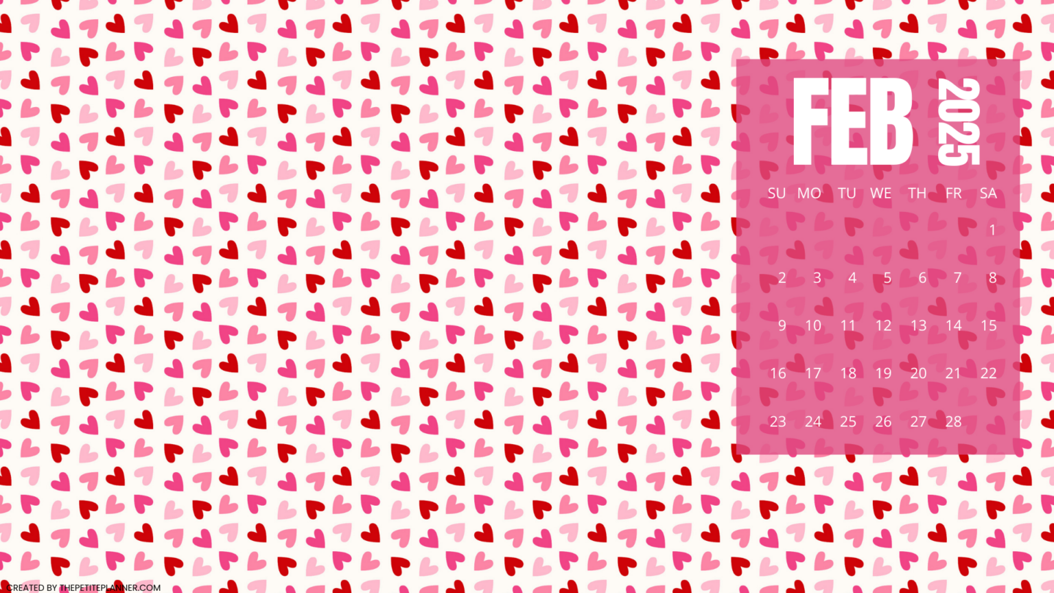 Free February Wallpaper for Desktop