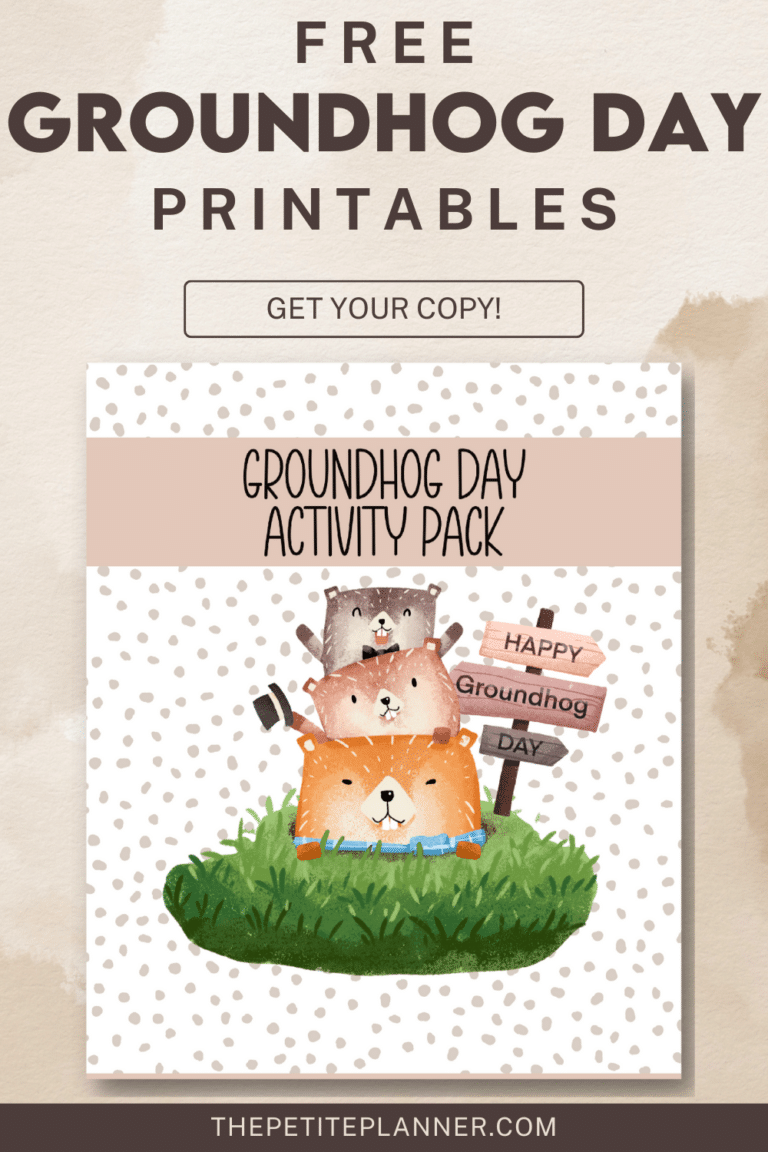 Free Groundhog Day Printables (Crafts, Coloring Pages, Games)