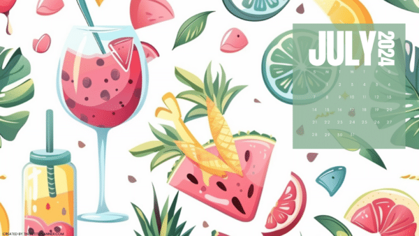 Free July Background & Wallpaper for Your Computer!