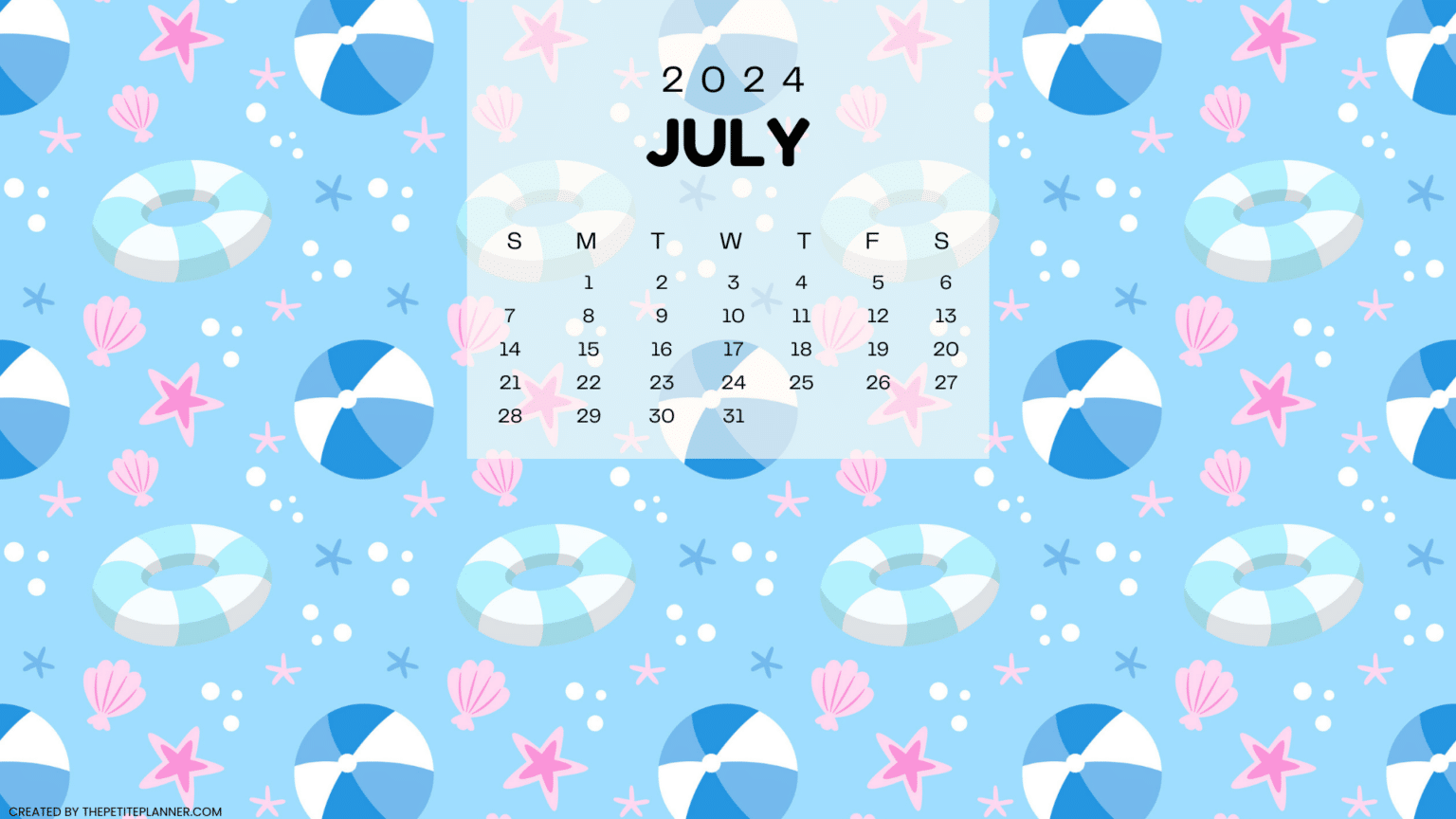 Free July Background & Wallpaper for Your Computer!