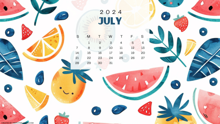 Free July Background & Wallpaper for Your Computer!