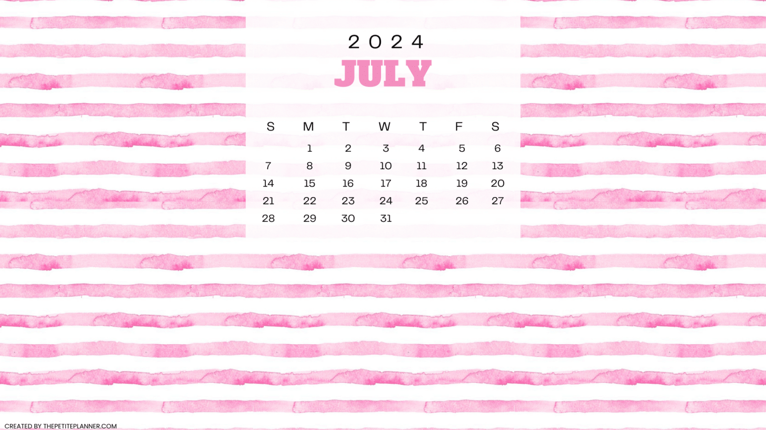 Free July Background & Wallpaper for Your Computer!