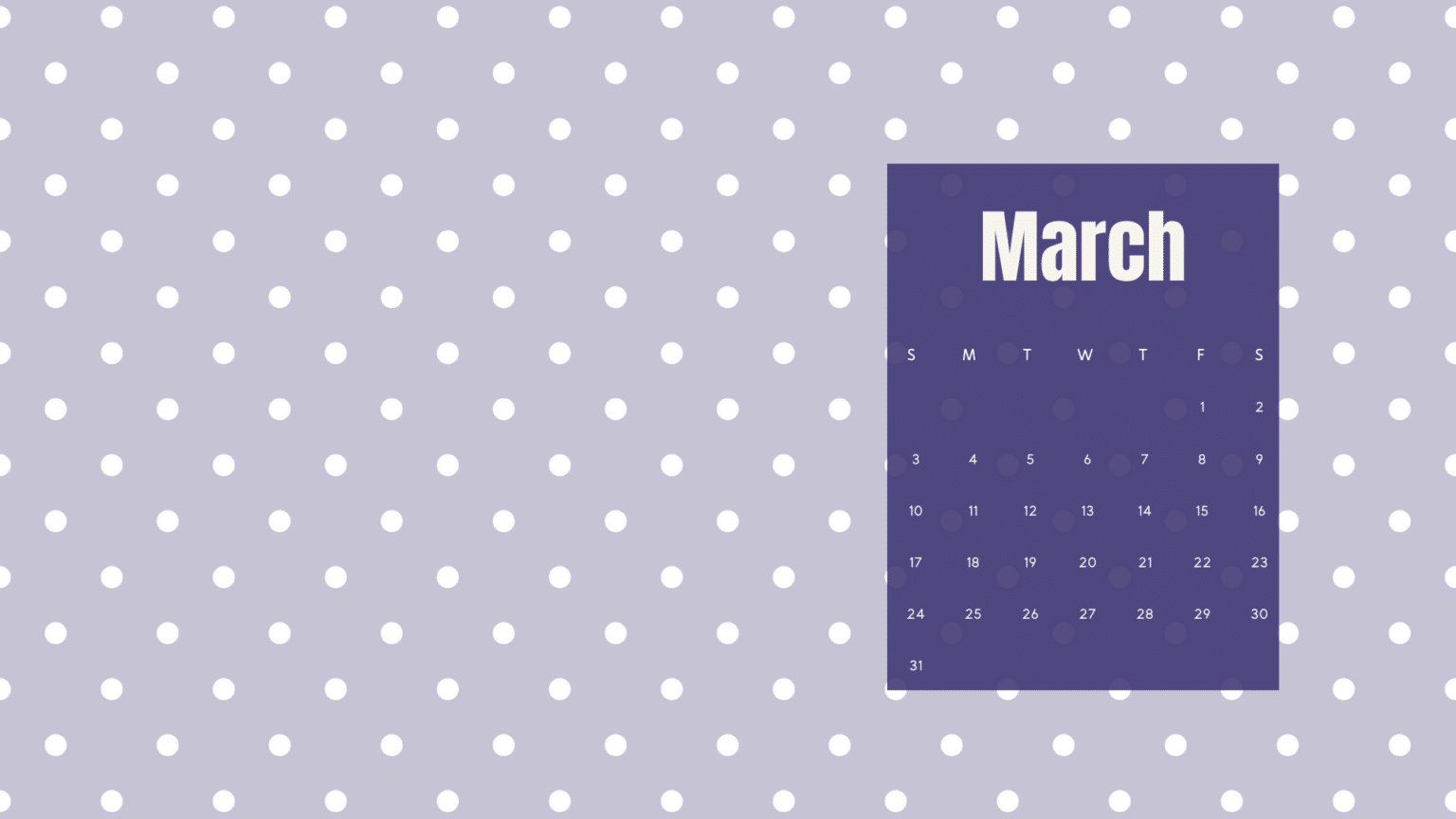 Free March Desktop Wallpaper & iPhone Backgrounds (FREE!)