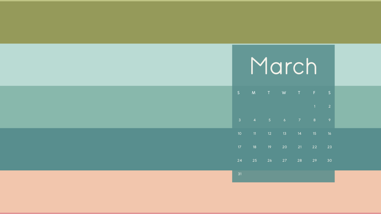 Free March Desktop Wallpaper & iPhone Backgrounds (FREE!)