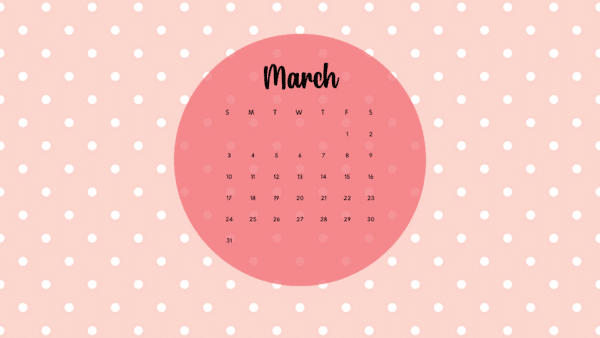 Free March Desktop Wallpaper & iPhone Backgrounds (FREE!)