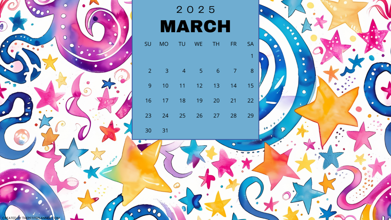 Free March Desktop Wallpaper