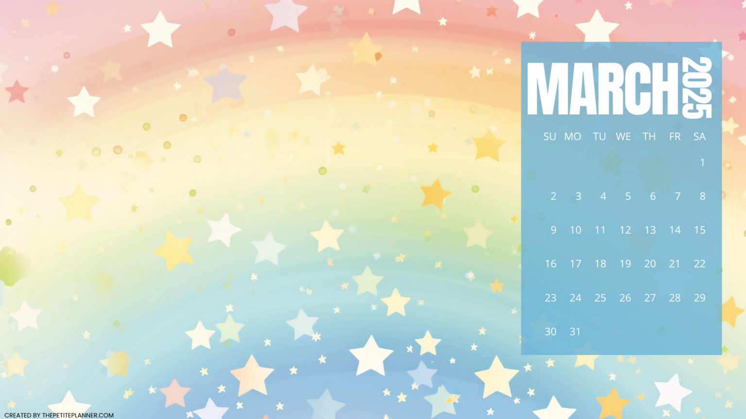 Free March Desktop Wallpaper