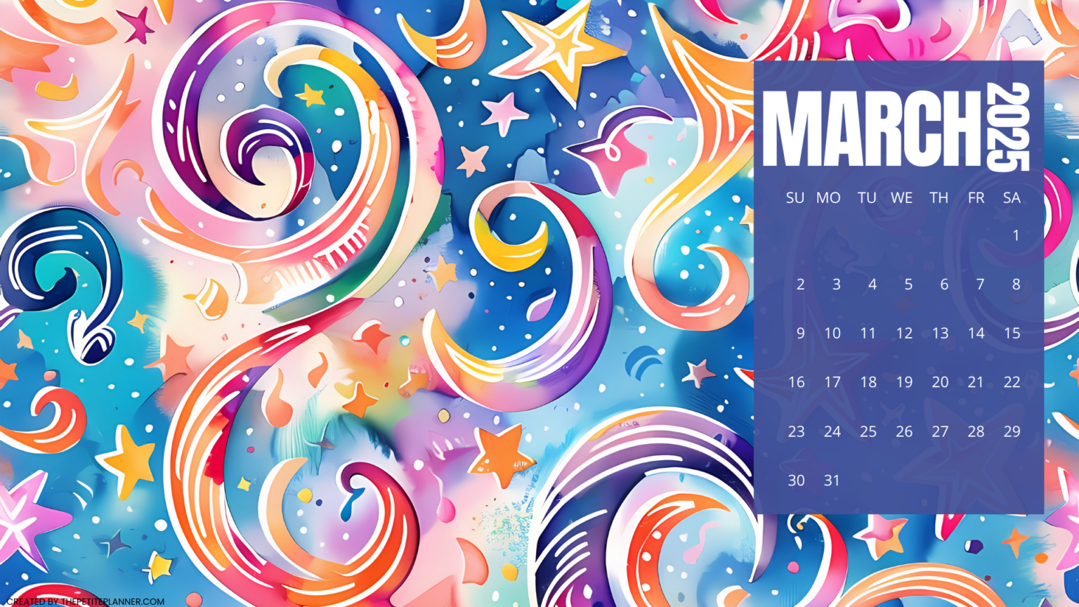 Free March Desktop Wallpaper