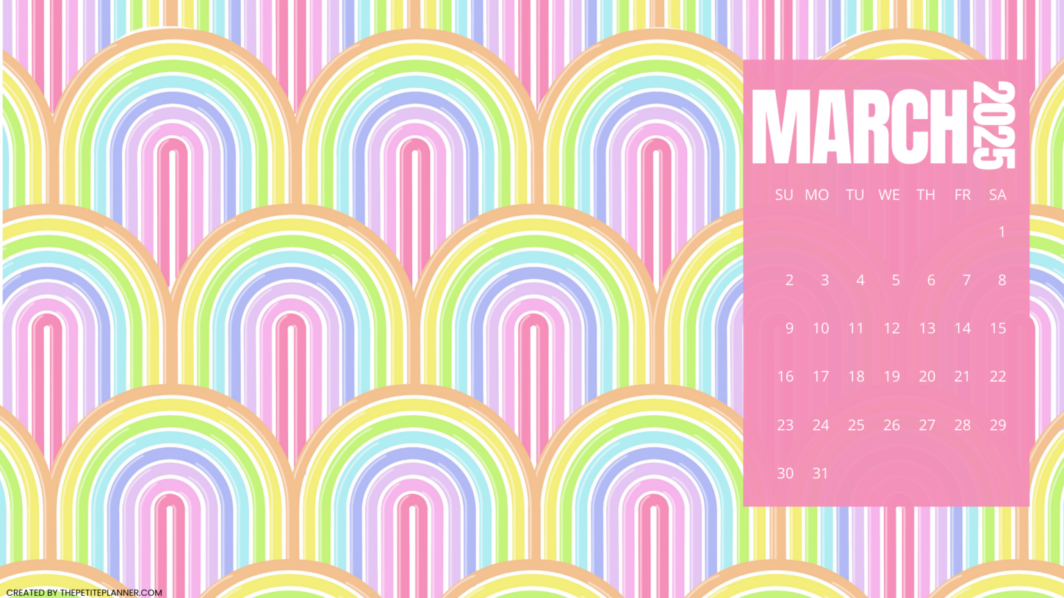 Free March Desktop Wallpaper