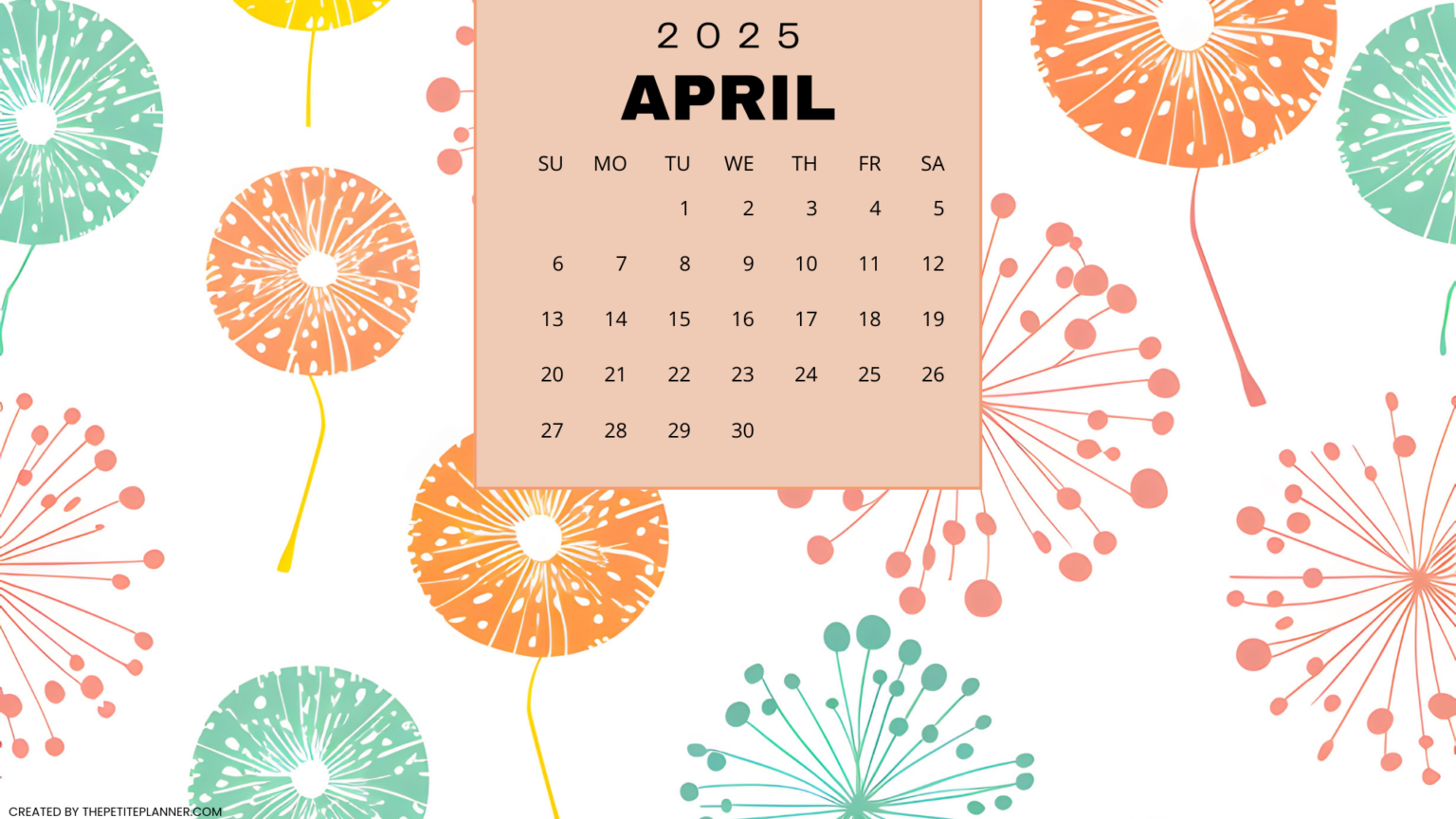 Free April Wallpaper