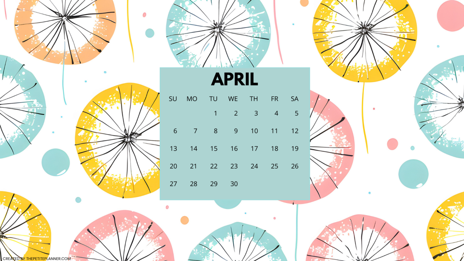 Free April Wallpaper