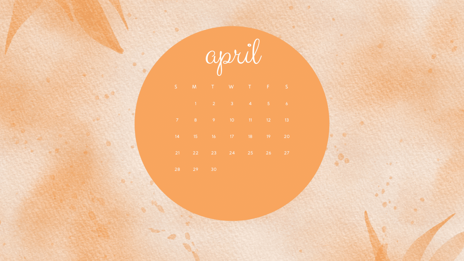 Free April Wallpaper & Phone Wallpaper