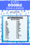 April Doodle Challenge (with Free Printable)