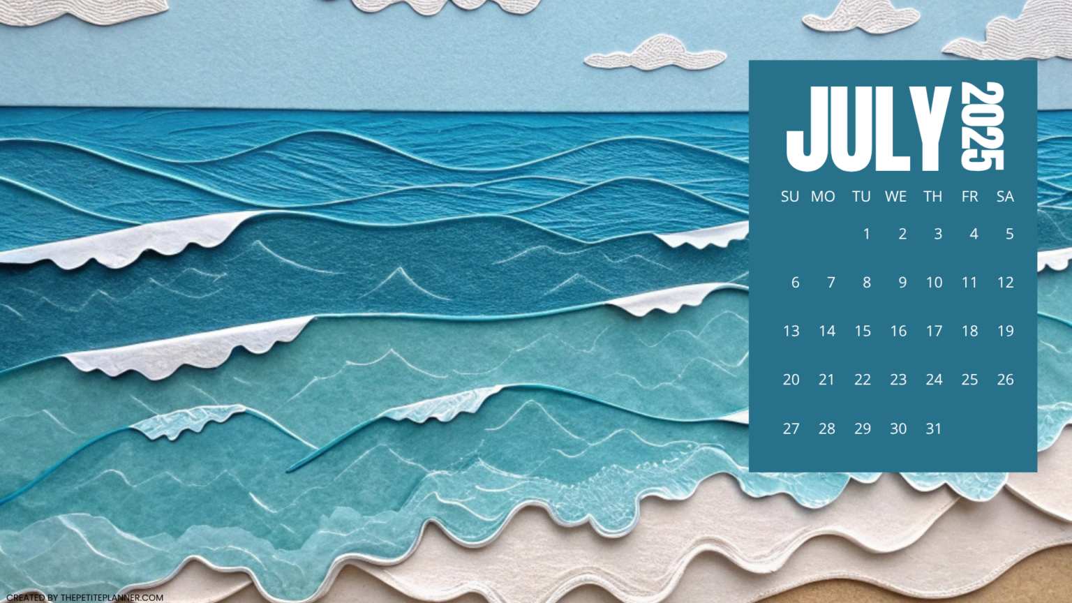 Free July Background & Wallpaper for Your Computer!