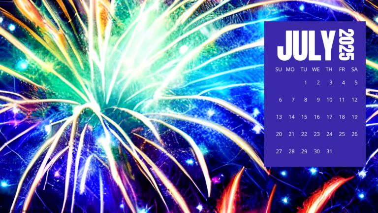 Free July Background & Wallpaper for Your Computer!