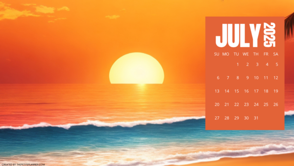 Free July Background & Wallpaper for Your Computer!