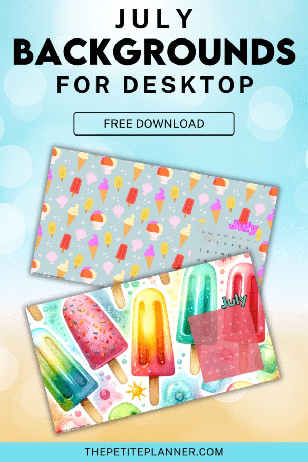 Free July Background & Wallpaper for Your Computer!