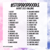 August Doodle Challenge (with Free Printable)