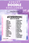 August Doodle Challenge (with Free Printable)