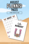 Printable August Bullet Journal (Calendar, Habit Tracker & More!)