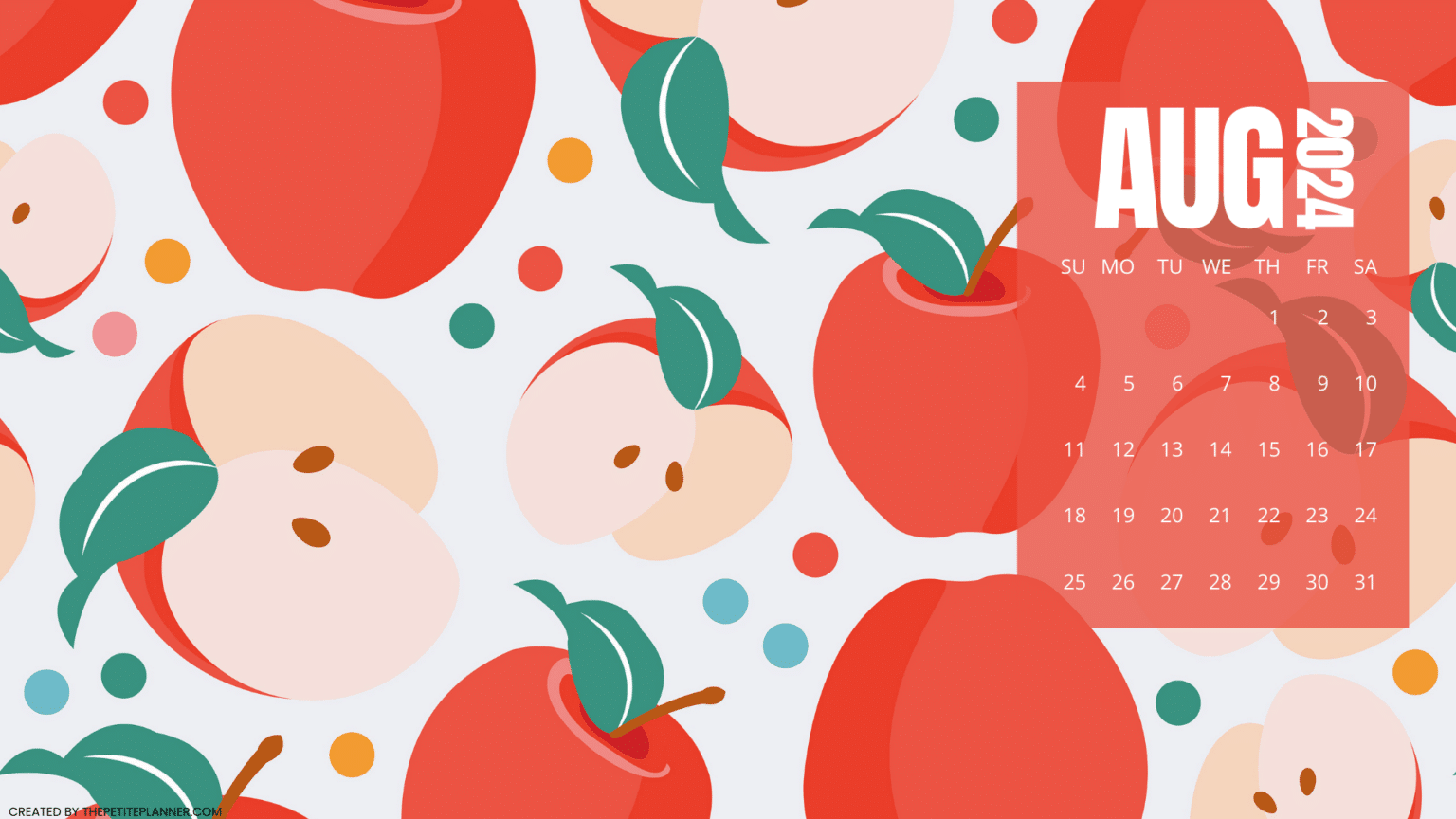 Free August Wallpaper (Desktop)