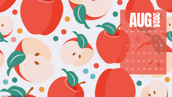 Free August Wallpaper (Desktop)