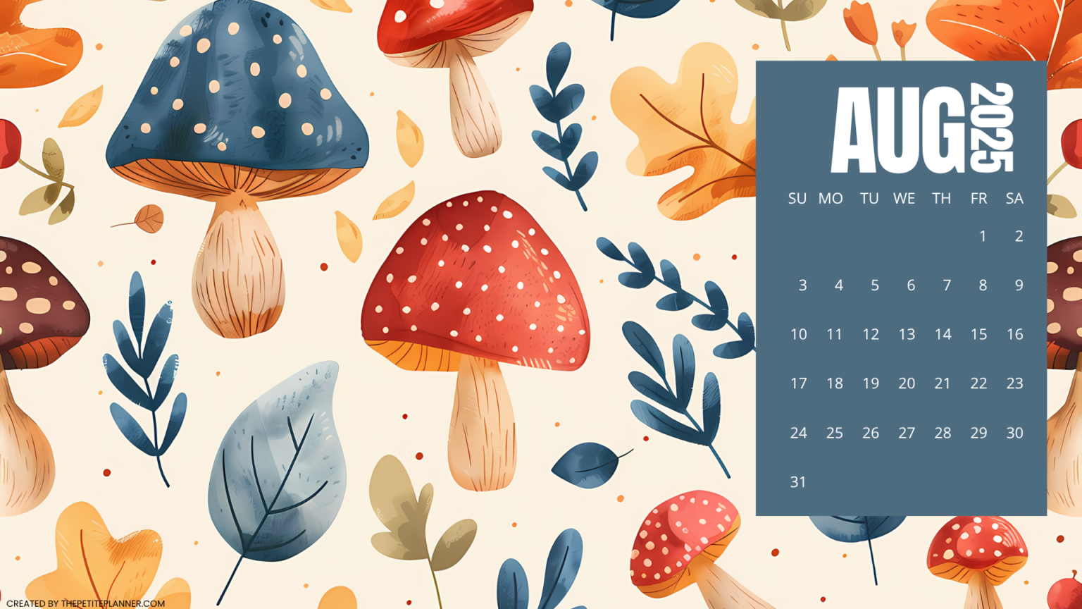 Free August Wallpaper (Desktop)