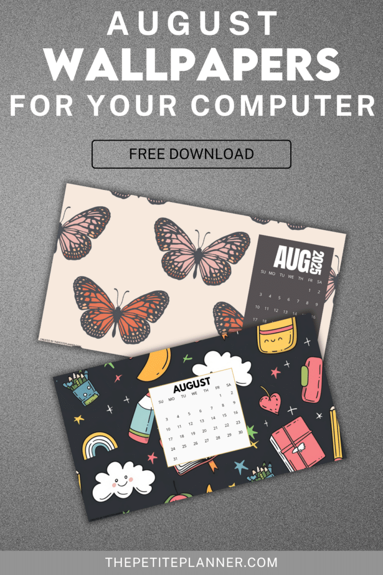 Free August Wallpaper (Desktop)