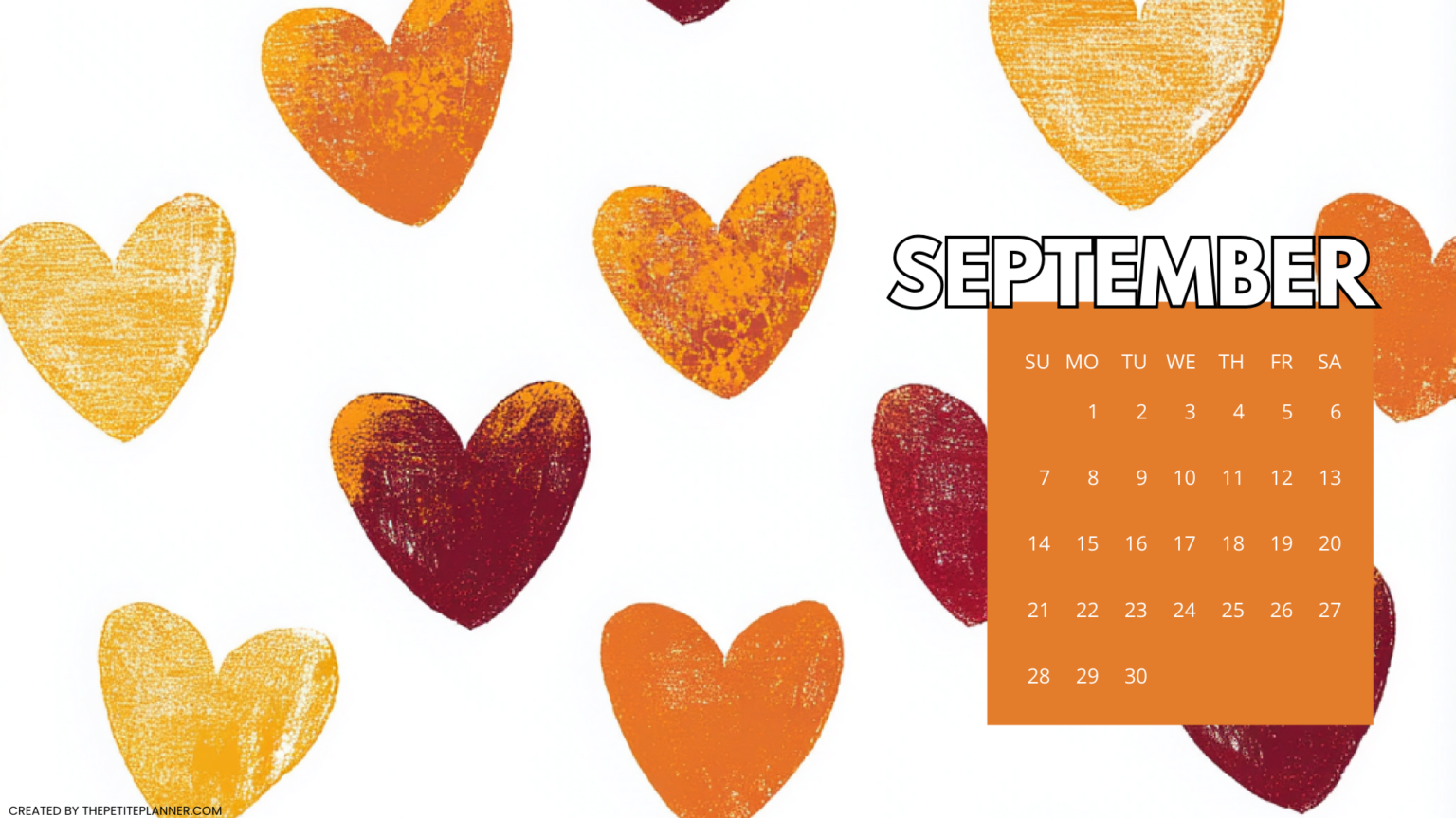 September Desktop Wallpaper (Free Downloads!)