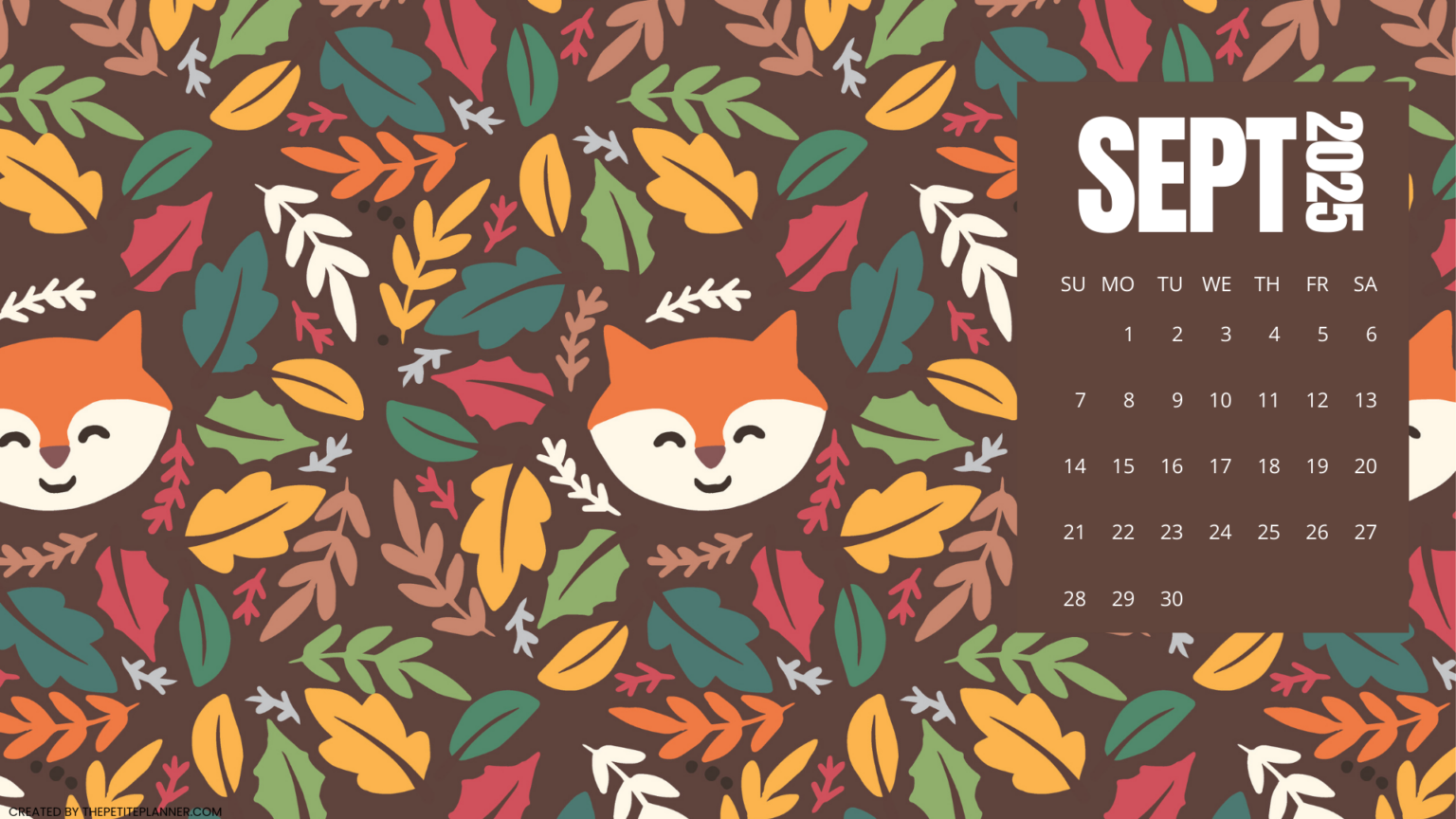 September Desktop Wallpaper (Free Downloads!)