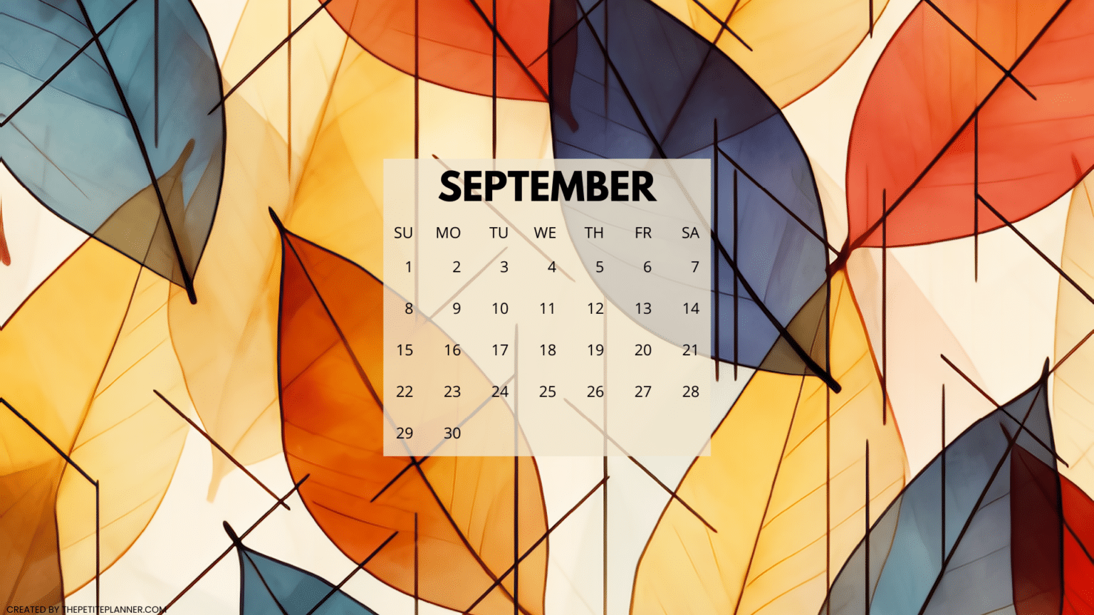September Desktop Wallpaper (Free Downloads!)