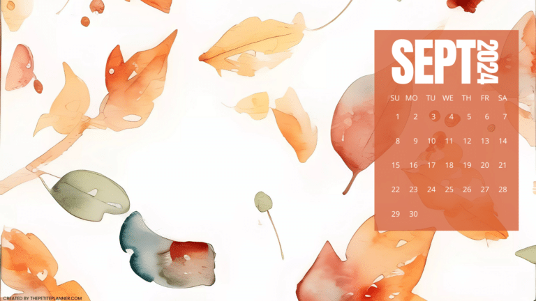 September Desktop Wallpaper (Free Downloads!)