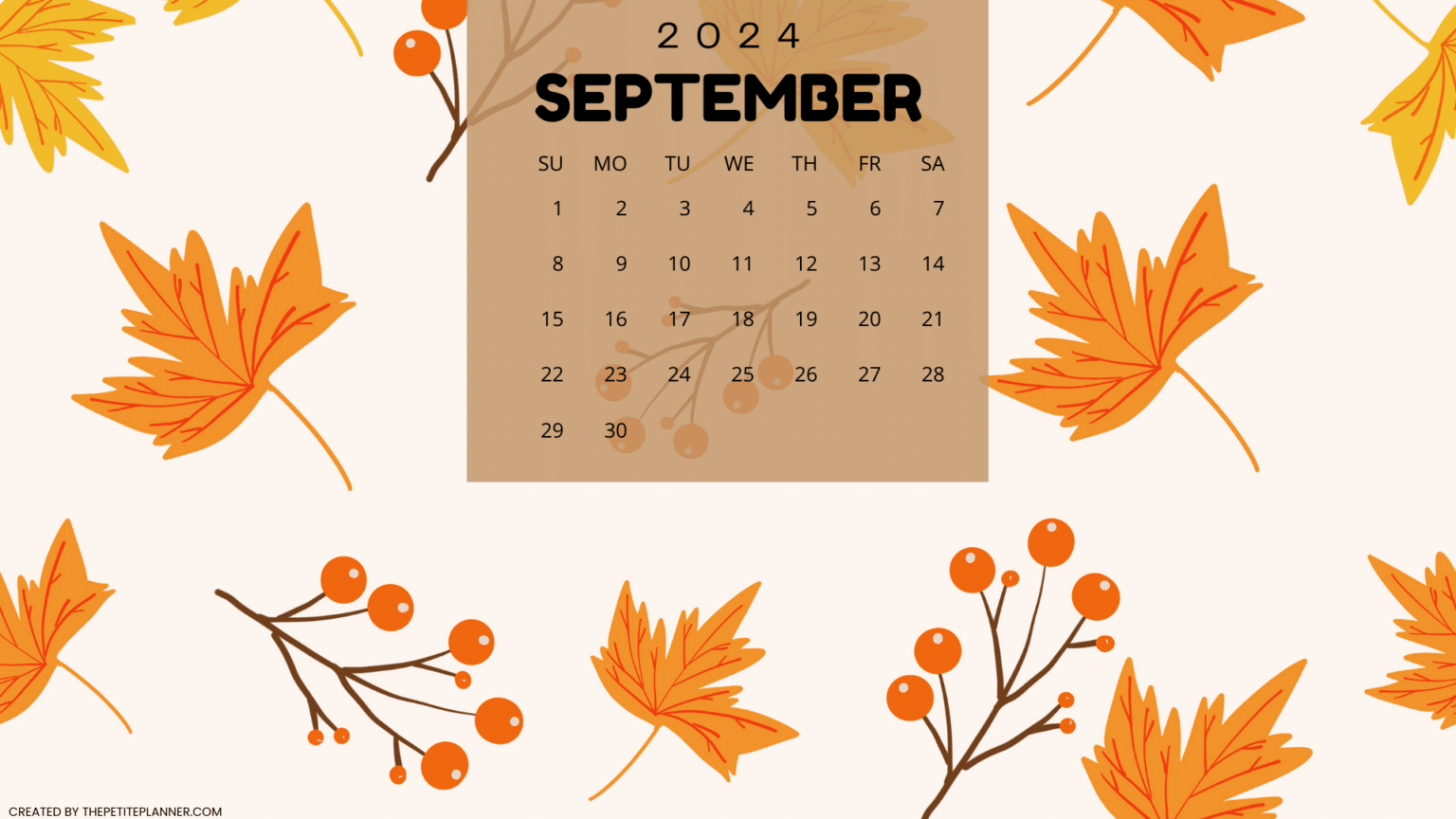 September Desktop Wallpaper (Free Downloads!)